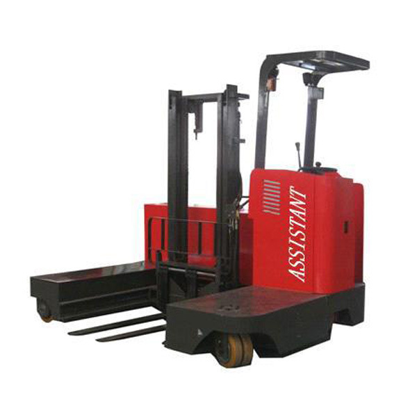 Side Loading Electric Forklift: assistant-forklift